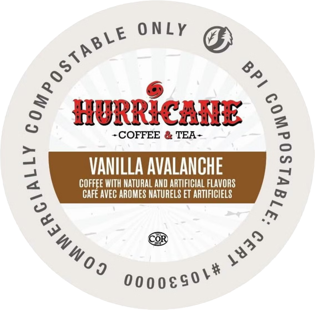 Hurricane Coffee Vanilla Avalanche (20 Pack) – Greenbelt Coffee