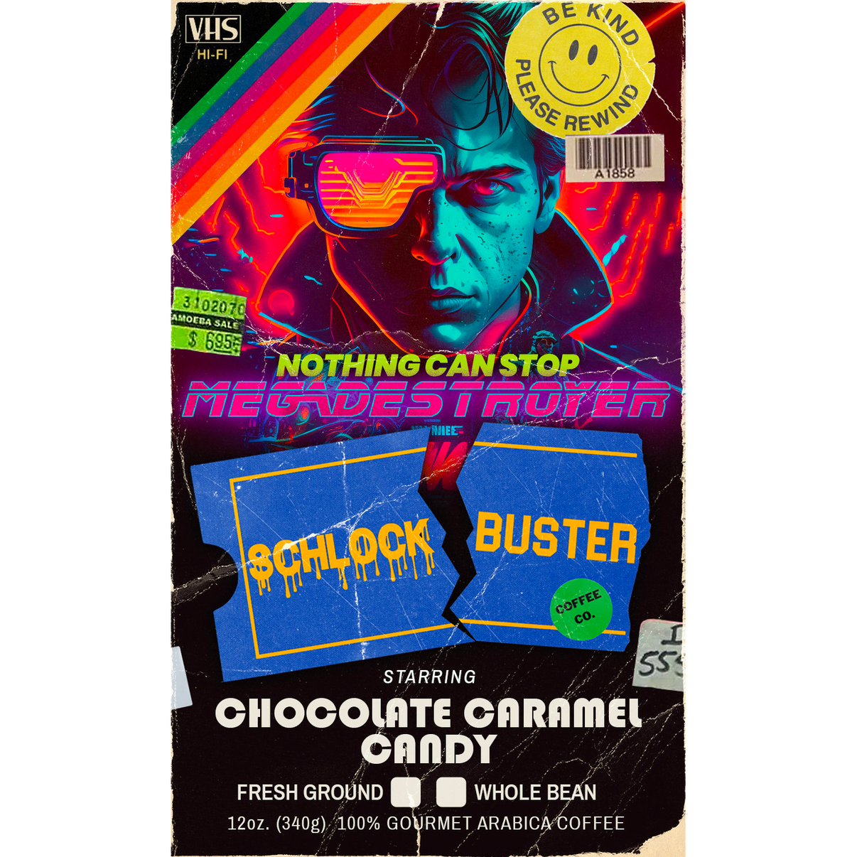 Schlockbuster Megadestroyer Chocolate and Caramel Candy Beans (12oz/34 ...